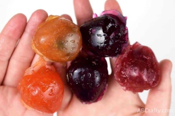 Gushers Candy - Easy 2 ingredient recipe - AB Crafty