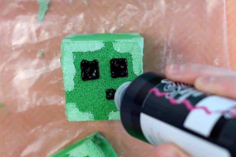 Minecraft Squishies - Make a Minecraft Slime Block Squishy Stress Ball