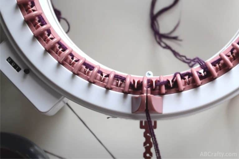 Sentro Knitting Machine Reversible Hat - Easy Instructions - AB Crafty