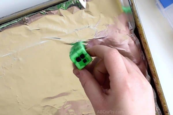 Minecraft Eraser - How to Use Creatibles Eraser Kit - AB Crafty