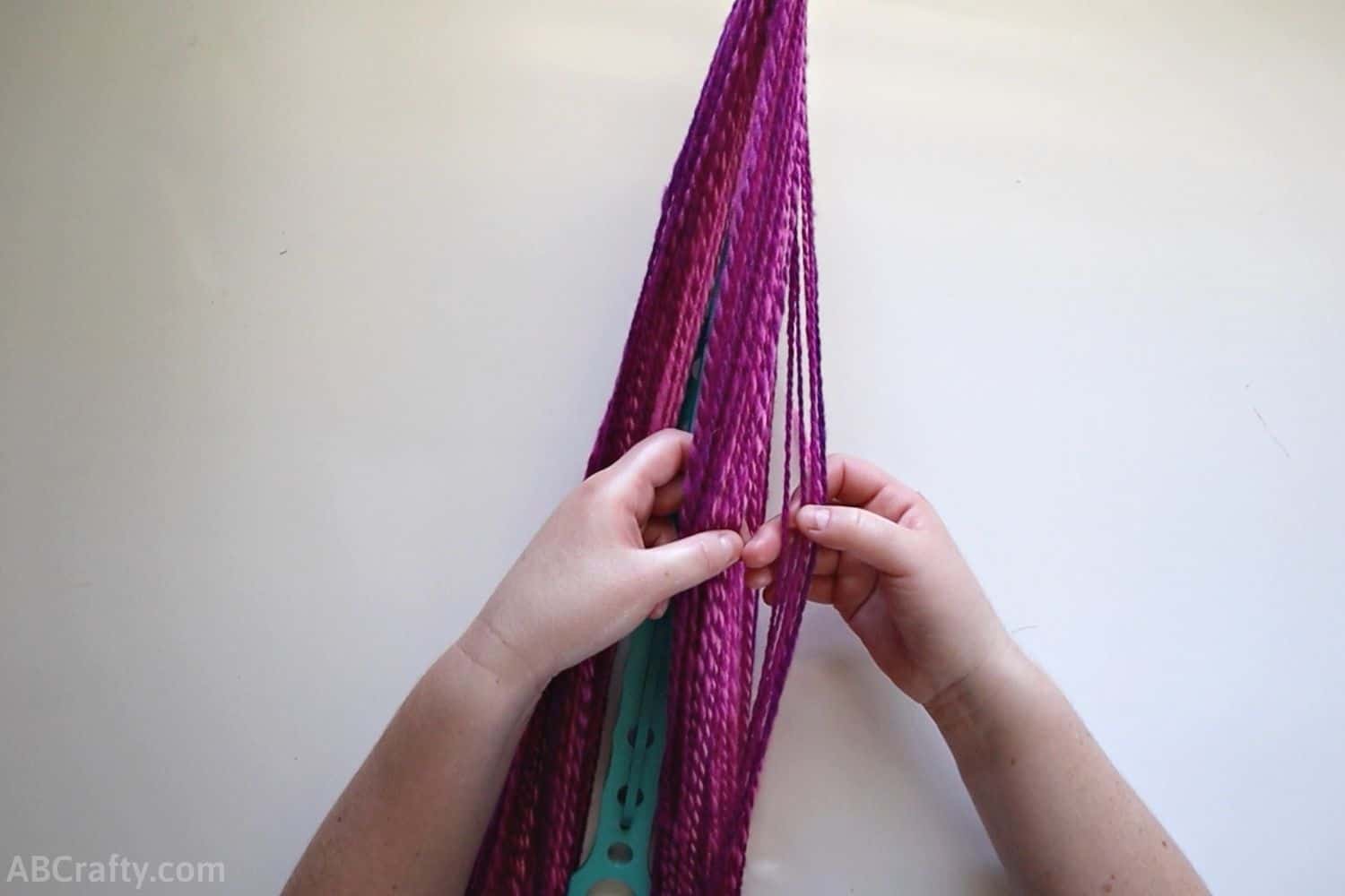 Niddy Noddy Guide - How to Make a Hank and Measure Yarn - AB Crafty