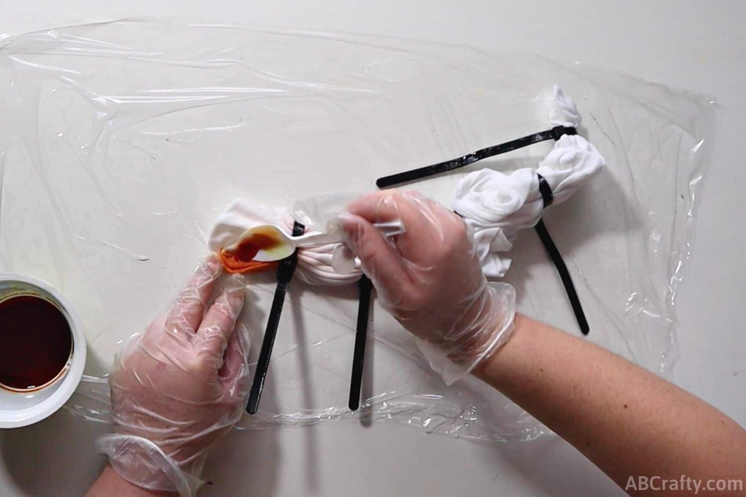 Candy Corn Tie Dye Shirt - Step By Step Instructions - AB Crafty