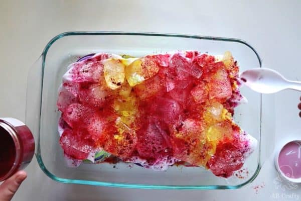 Ice Tie Dye - Easy Instructions to Tie Dye with Ice - AB Crafty