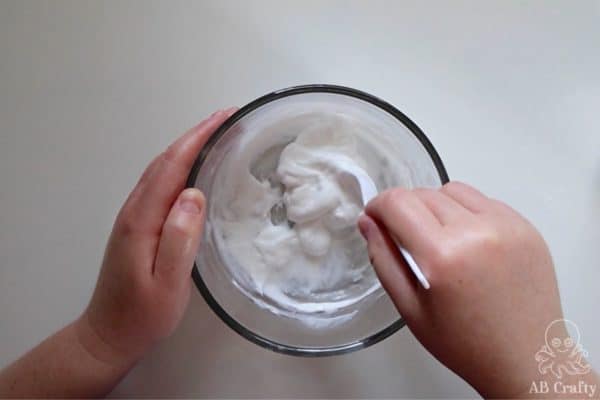 Cloud Slime - How to Easily Make Fluffy Cloud Slime - AB Crafty