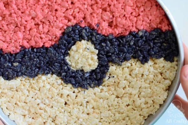 Pokemon Rice Krispie Treats - Make an Edible Pokeball - AB Crafty