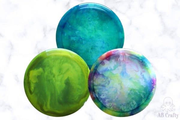 Disc Dyeing - 7+ Techniques to Dye Disc Golf Discs - AB Crafty