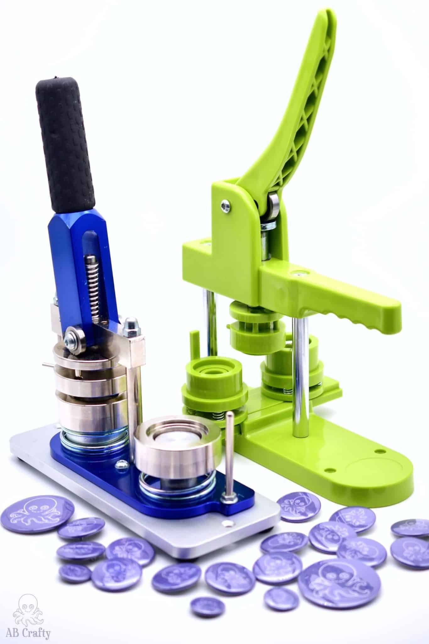 How to Make Buttons - Easy DIY Button Pins - AB Crafty