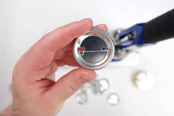 How to Make Buttons - Easy DIY Button Pins - AB Crafty