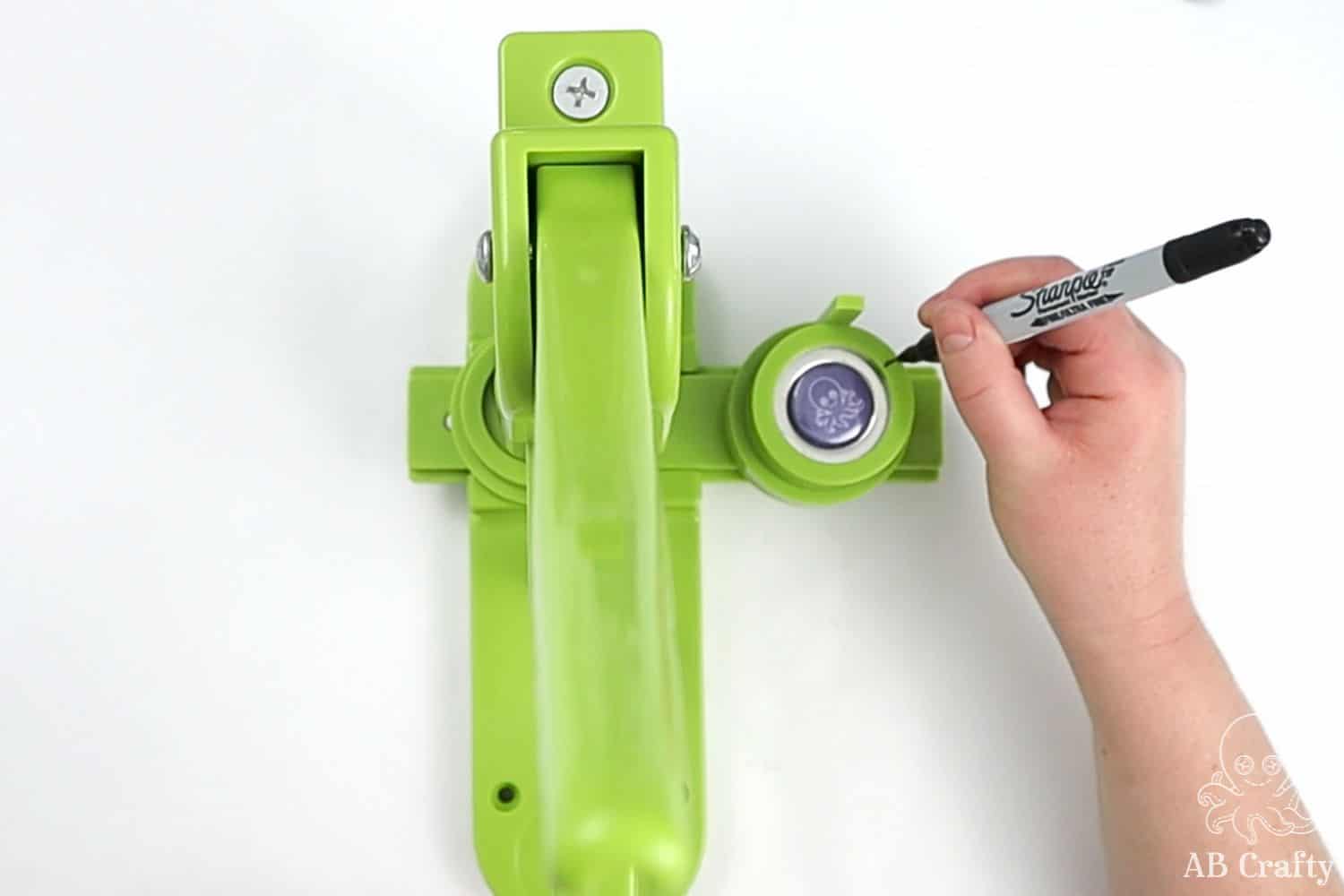 How to Make Buttons - Easy DIY Button Pins - AB Crafty