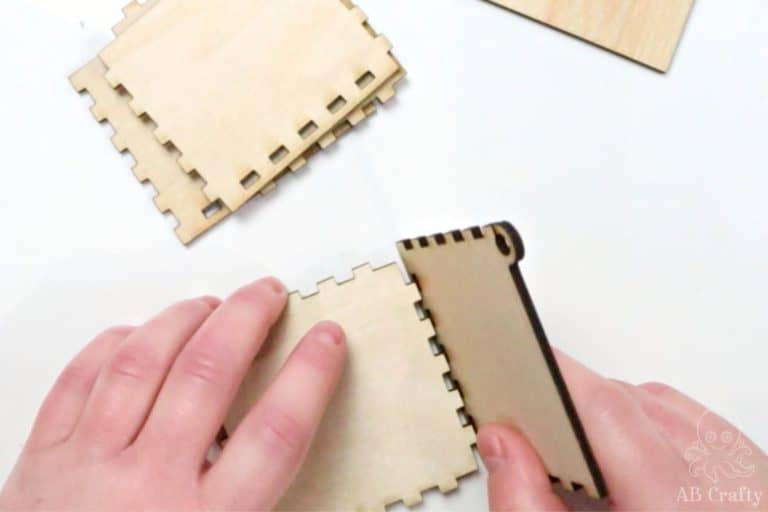 Laser Cut Box - Easy Hinged Box and Coin Box - AB Crafty