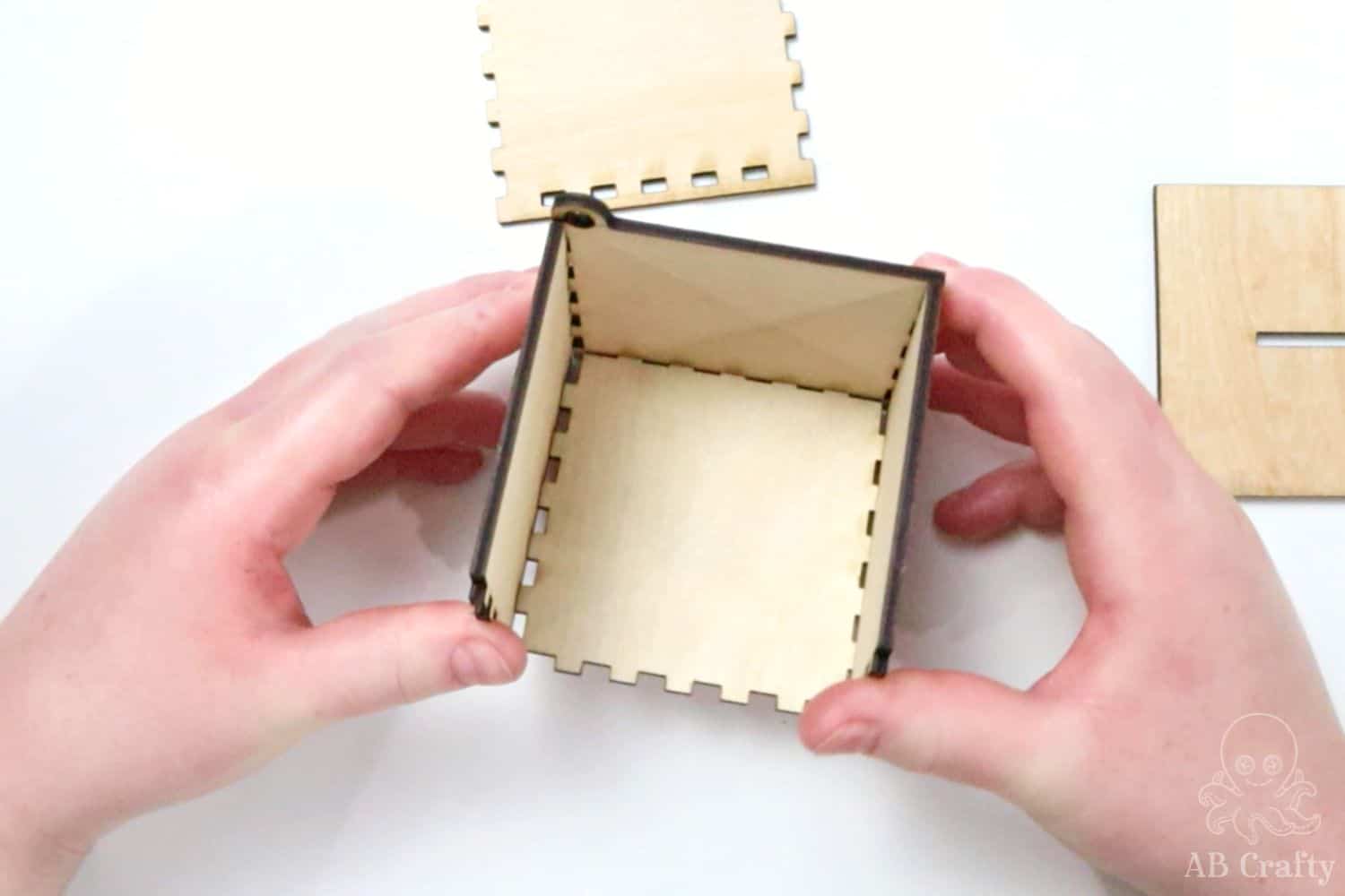 Laser Cut Box - Easy Hinged Box and Coin Box - AB Crafty