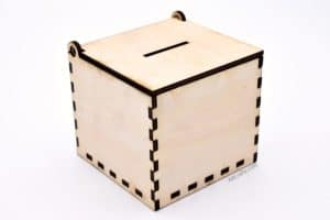 Laser Cut Box - Easy Hinged Box and Coin Box - AB Crafty
