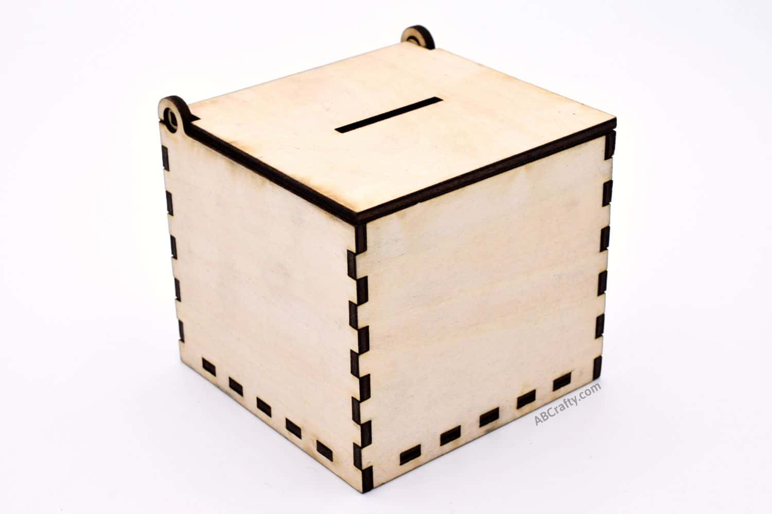 Laser Cut Box - Easy Hinged Box and Coin Box - AB Crafty