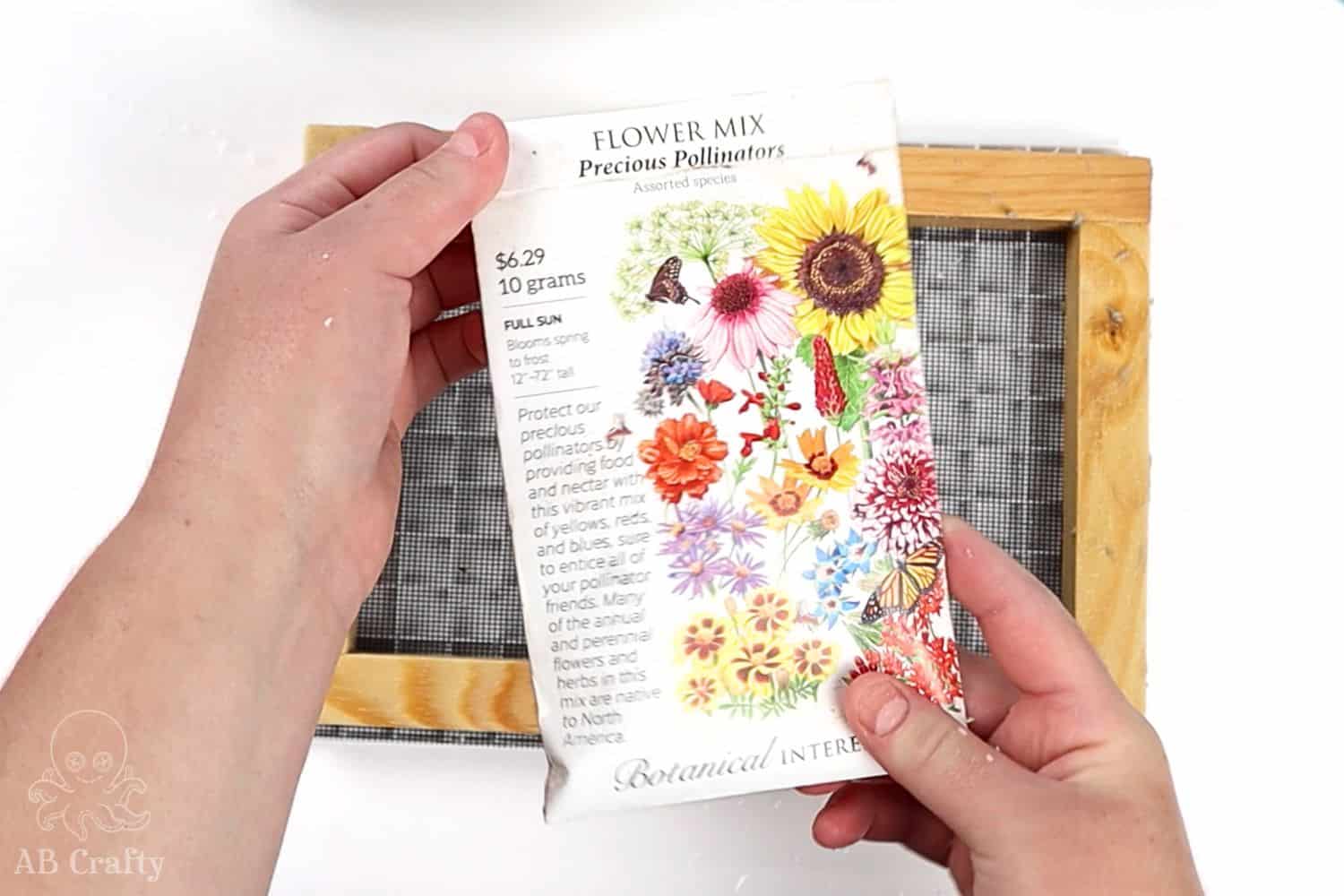 How to Make Seed Paper at Home | Seed Paper - AB Crafty