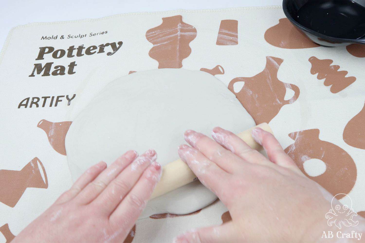 DIY Air Dry Clay Ghost Tutorial | Easy Halloween Craft - AB Crafty